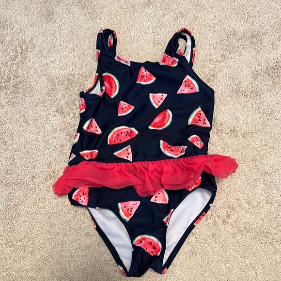 Snapper Rock | Swim | Snapperock Navy Watermelon Girls Bathing Suit ...
